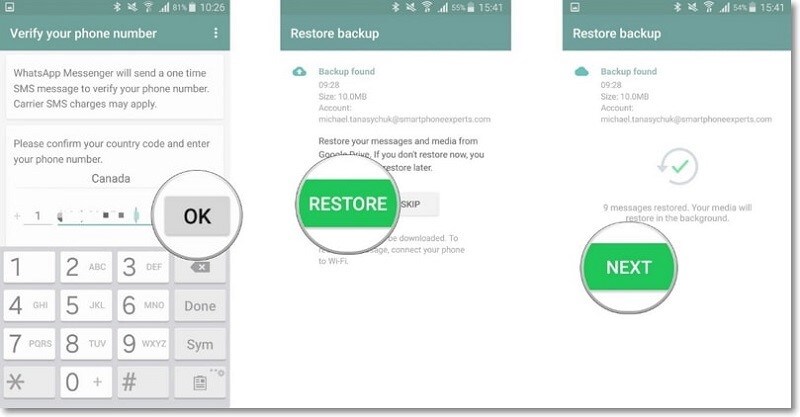 Wie Kann Man WhatsApp Backups Von Google Drive Auf PC Lesen 